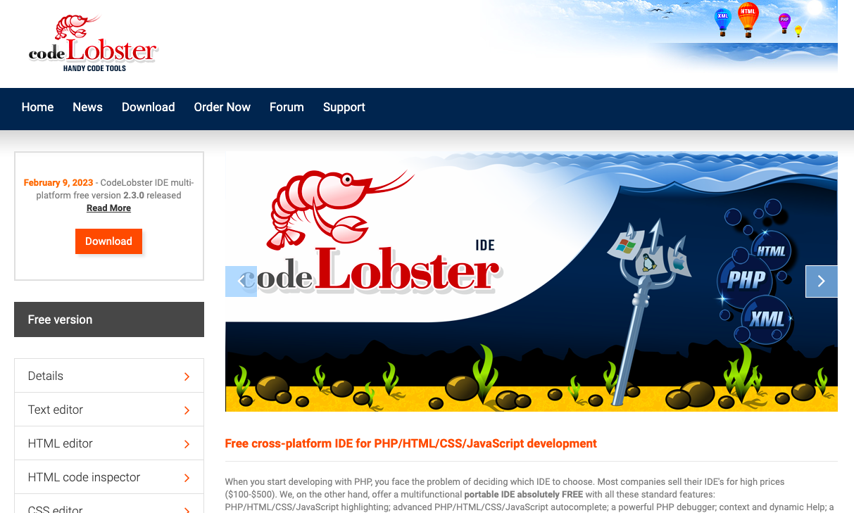 Codelobster Ide Editor Gratis Untuk Php Html Css Javascript 4012